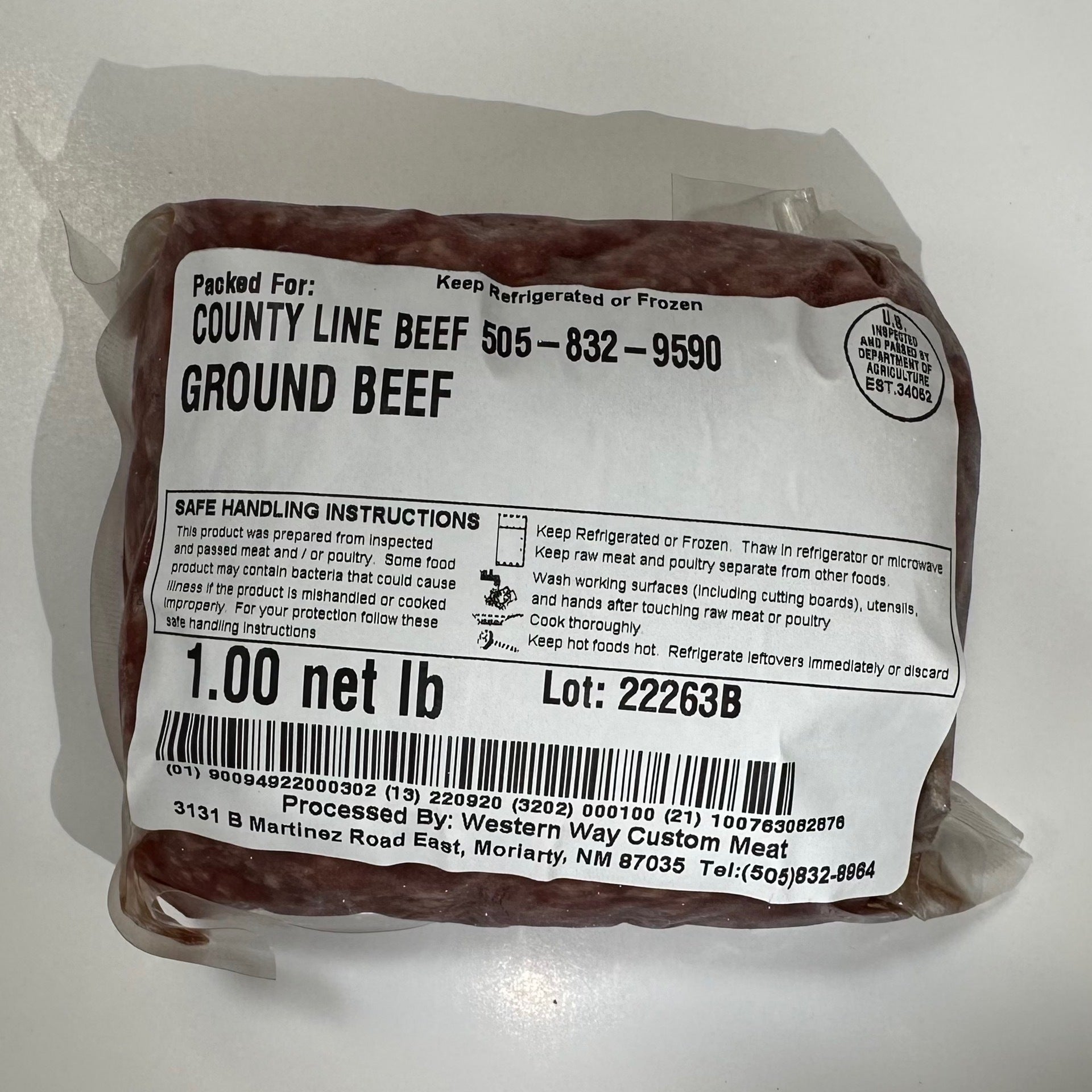 USDA GROUND BEEF | County Line Feed & Supply
